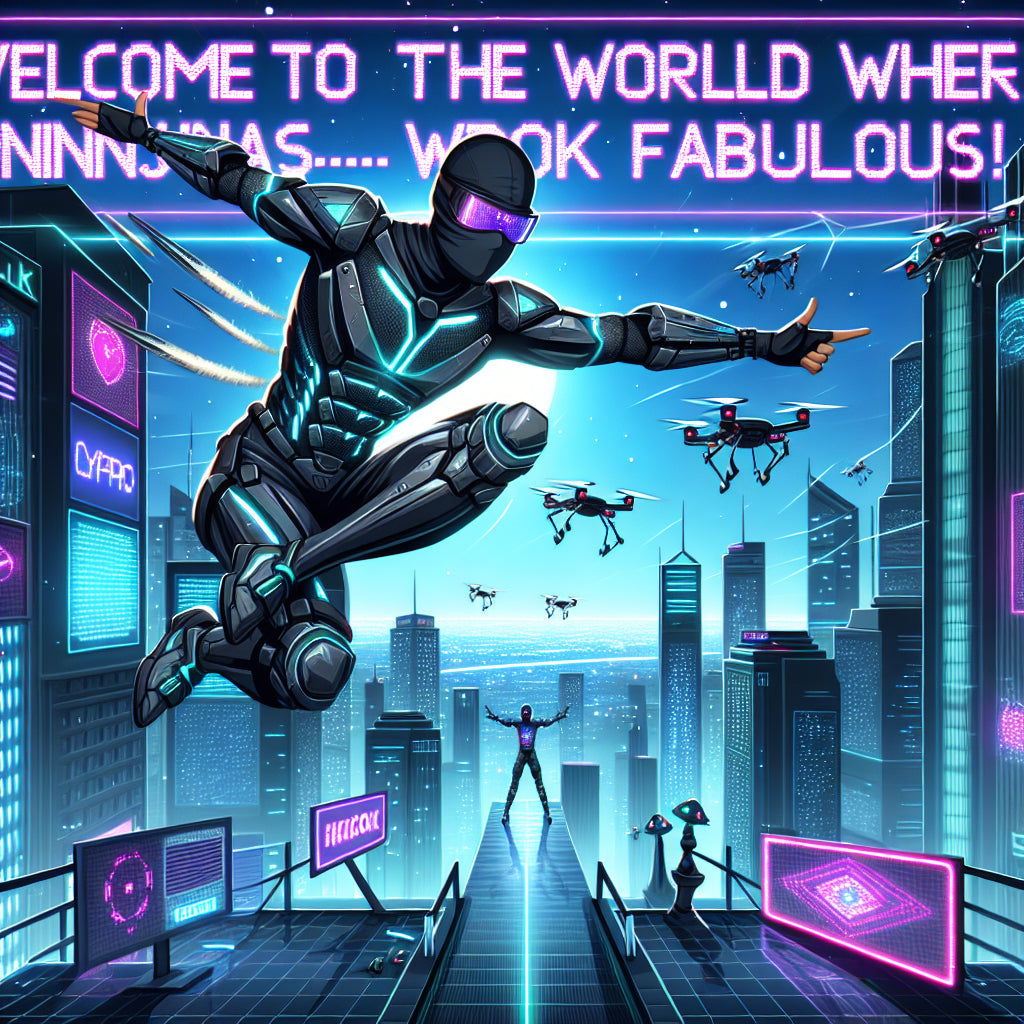 Welcome to the World Where Cyber Ninjas Attack... And We Look Fabulous ...